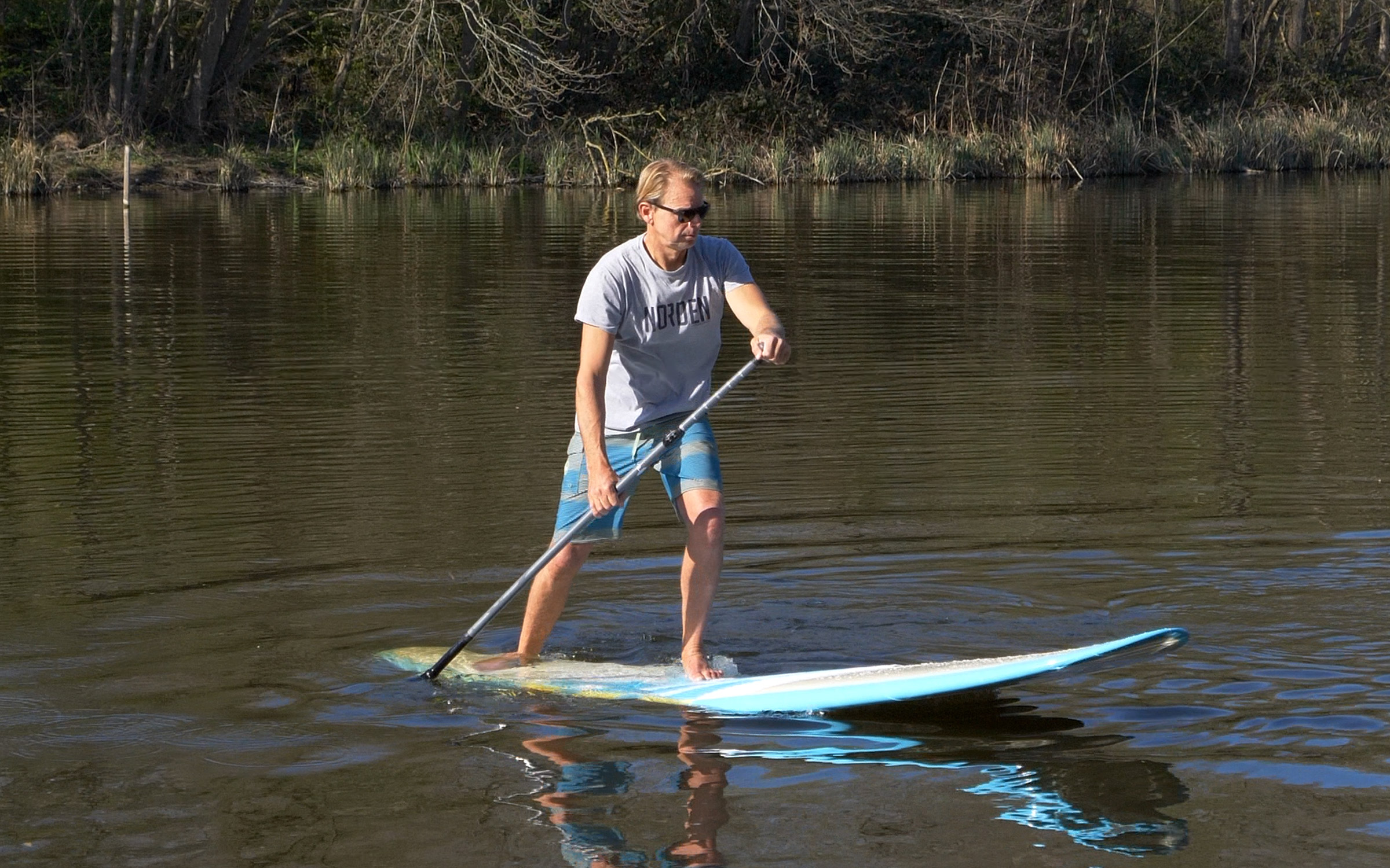 SUP-Fahrtechnik: Kick Turn (Pivot Turn) - SUP-Basics.de